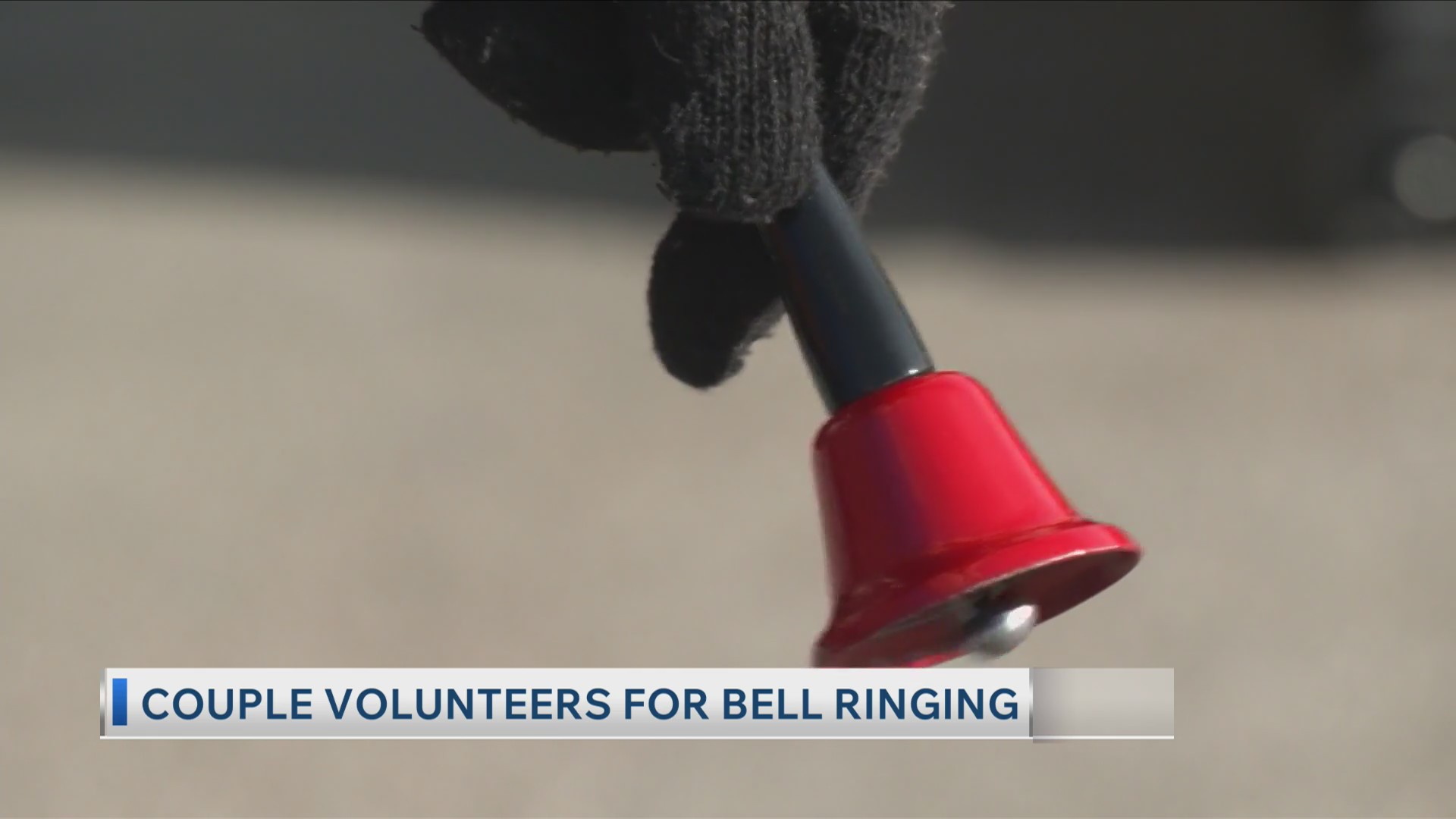 Couple volunteers for bell ringing