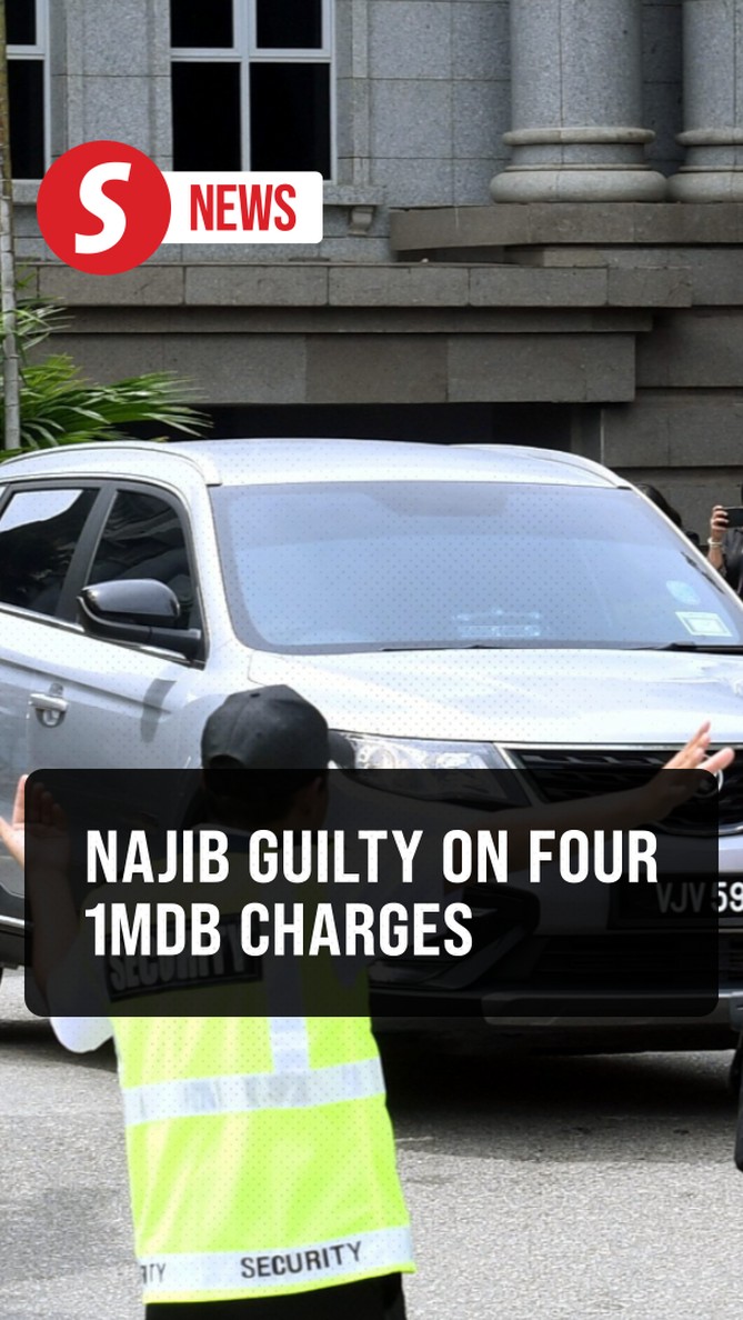 1MDB: Najib convicted on four counts of obtaining RM2.3bil in gratification