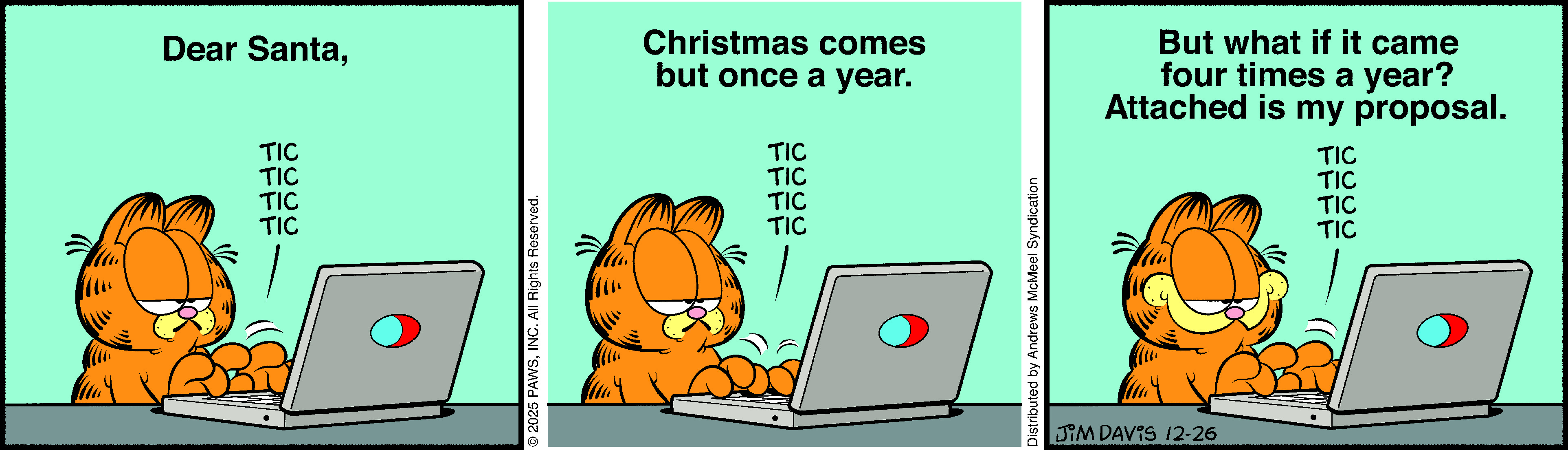 Garfield by Jim Davis