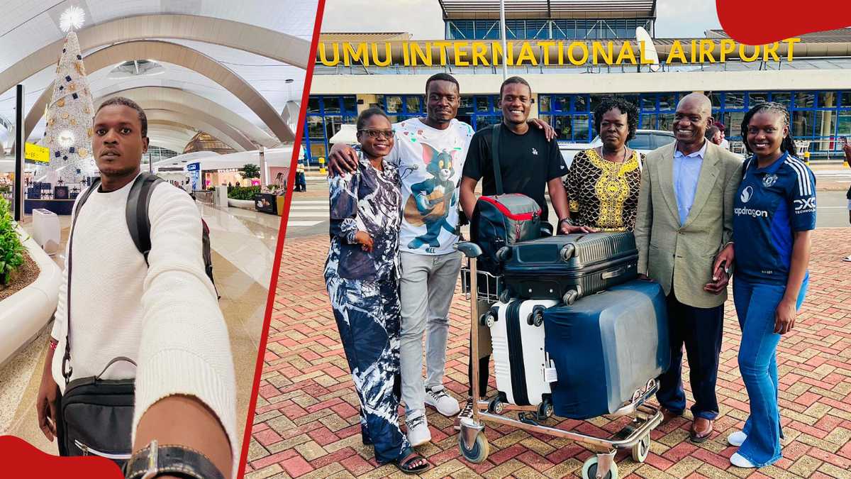 Kenyan man emotional to return home for the first time after 6 years ...