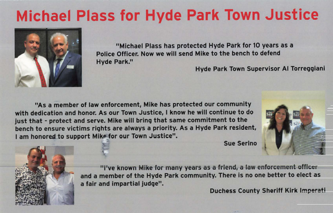 Dutchess County judge admonished for inappropriate campaign mailer