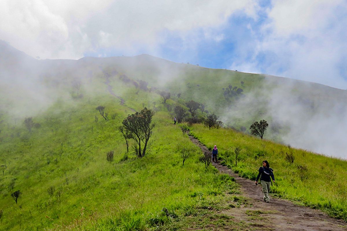 Kronologi pendaki tewas tersambar petir di Gunung Merbabu, korban naik ...