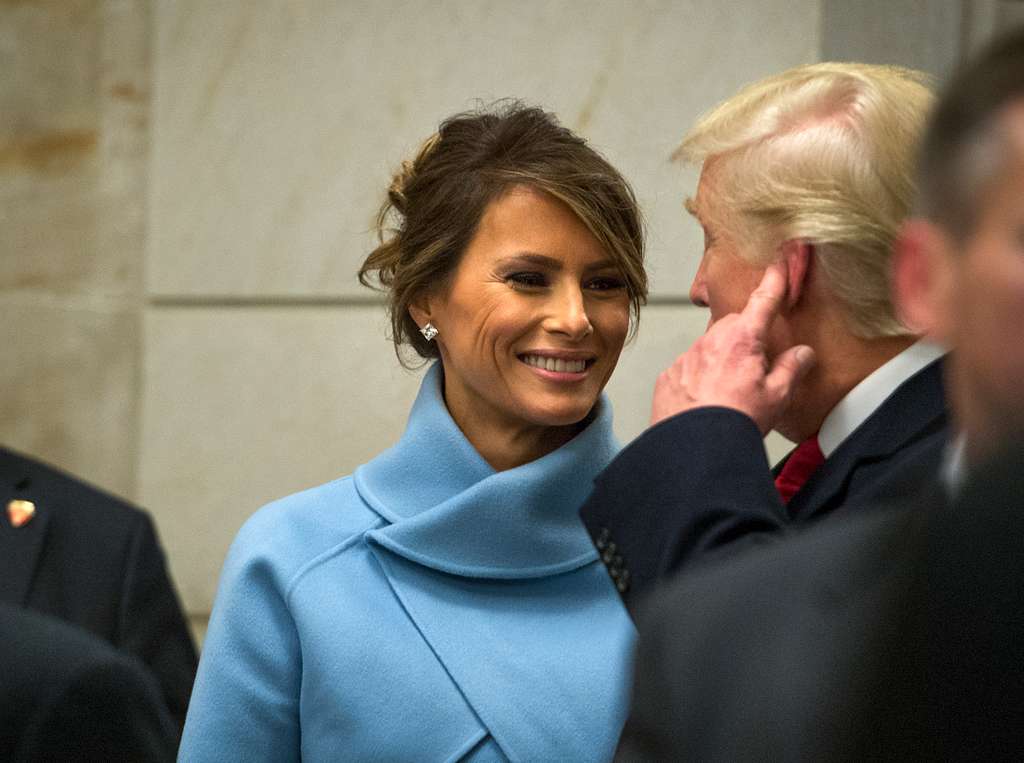 Melania Trump's frosty 'Anybody else?' moment silences Donald on ...