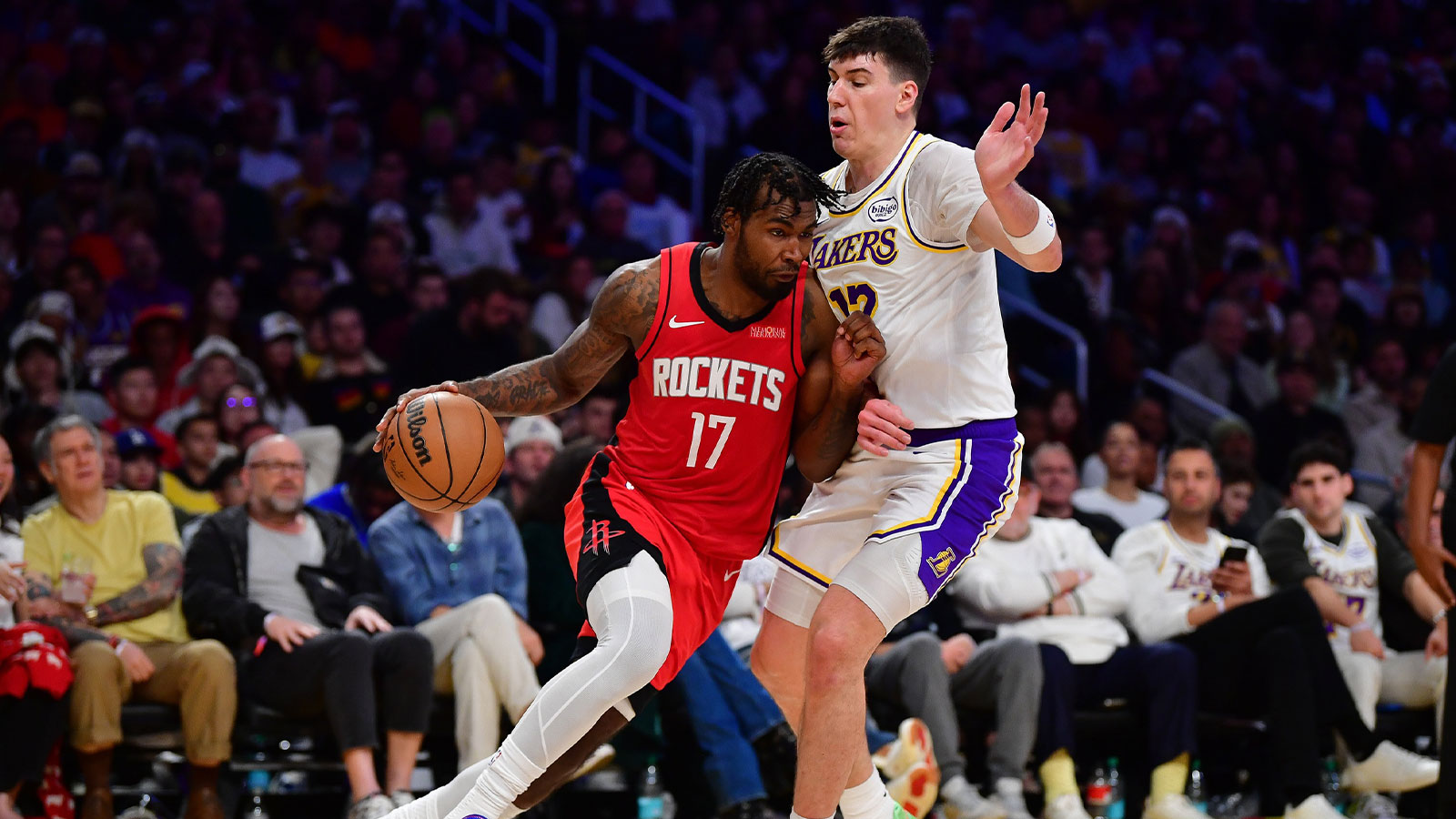 Rockets’ Tari Eason drops 'amazing' truth bomb on getting start vs. Lakers