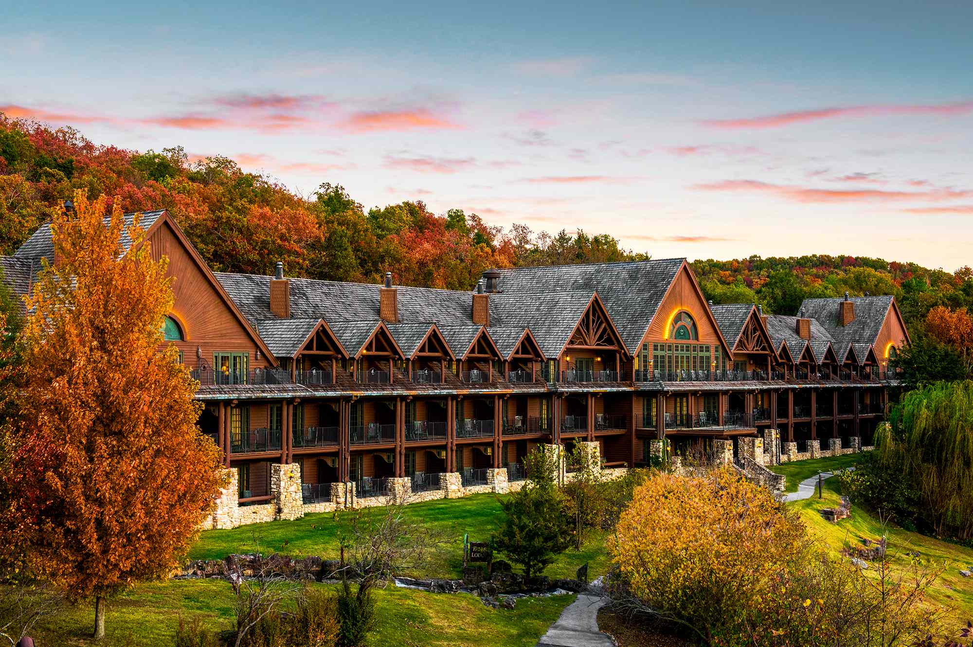 This wilderness resort in Missouri's Ozark Mountains was voted one of ...