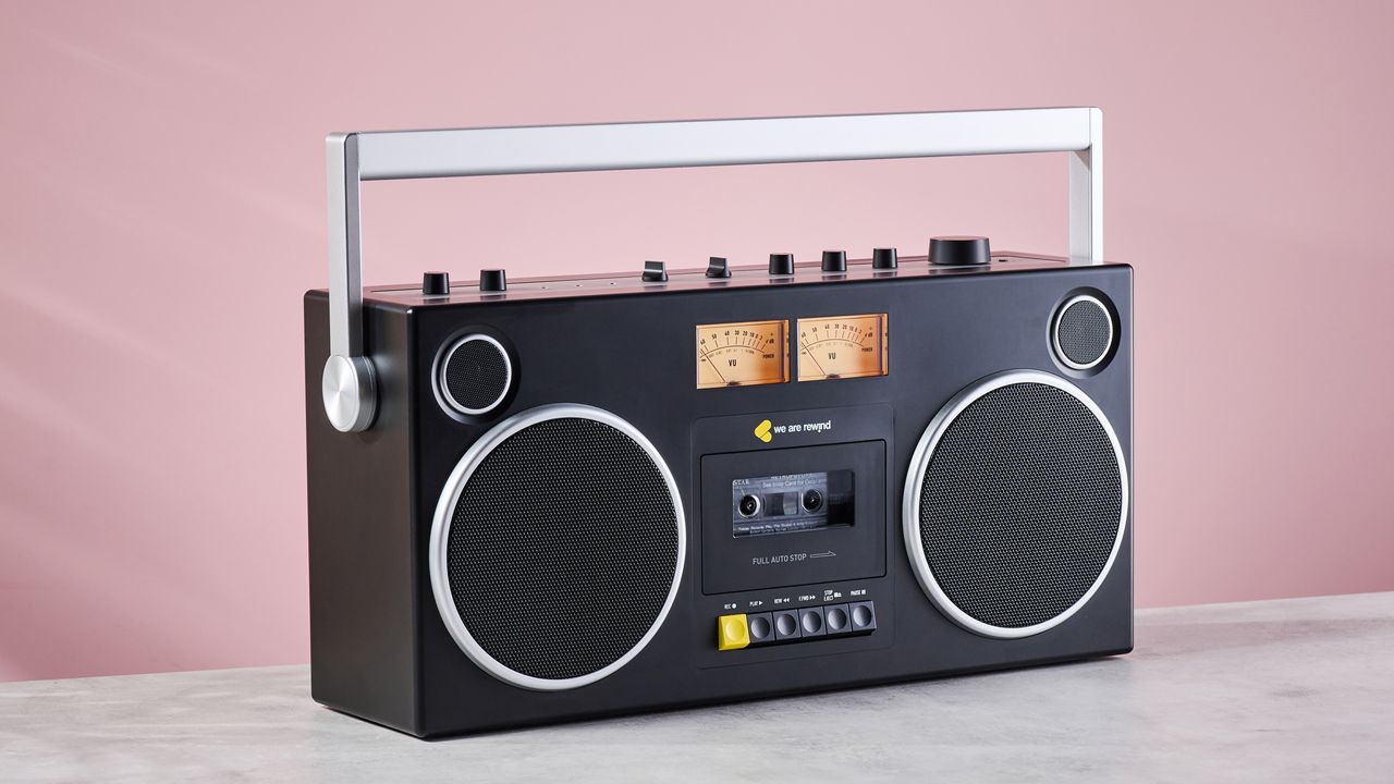 I tested We Are Rewind's boombox – it's an old-school analog delight