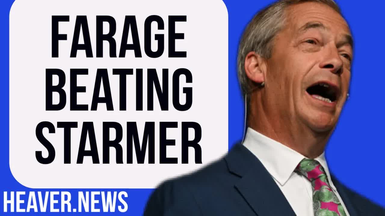 Nigel Farage dramatically overtakes Keir Starmer