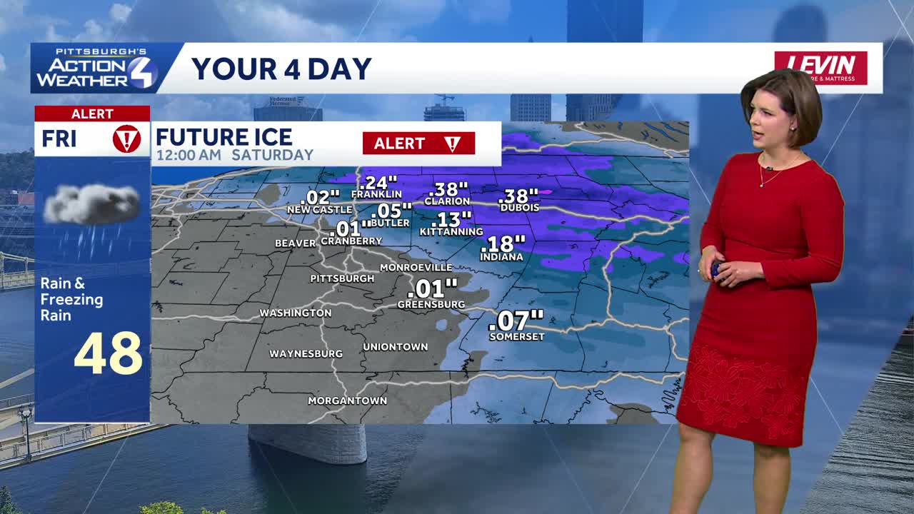 December 26 severe weather alert day: Ice and rain for post-holiday travel