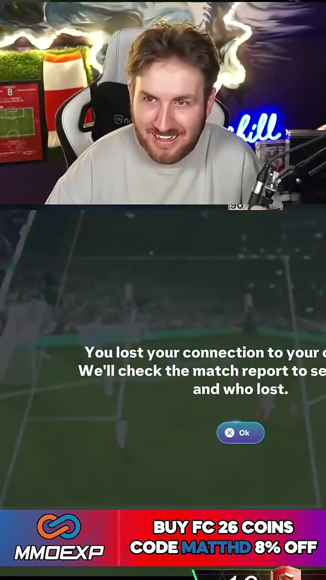 The worst disconnect in FUT champs! #shorts #fc26