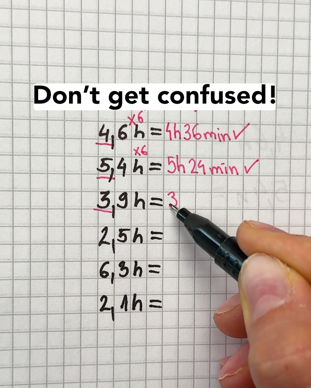 The right way to multiply time 🕒