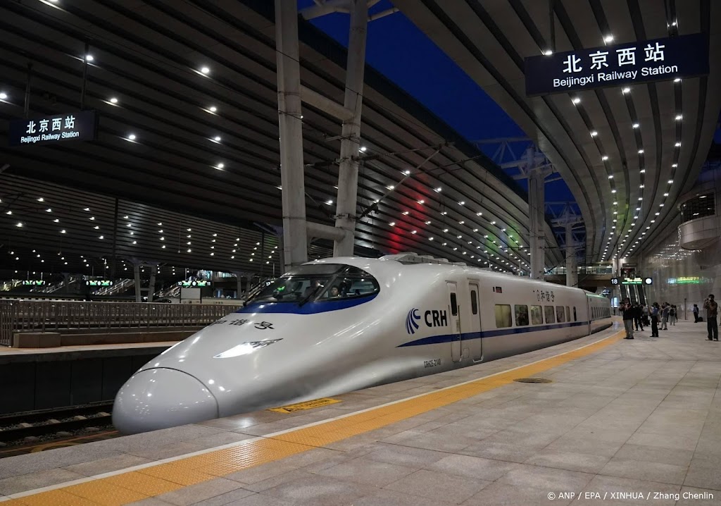 China's spoornet voor hogesnelheidstreinen 50.000 kilometer lang