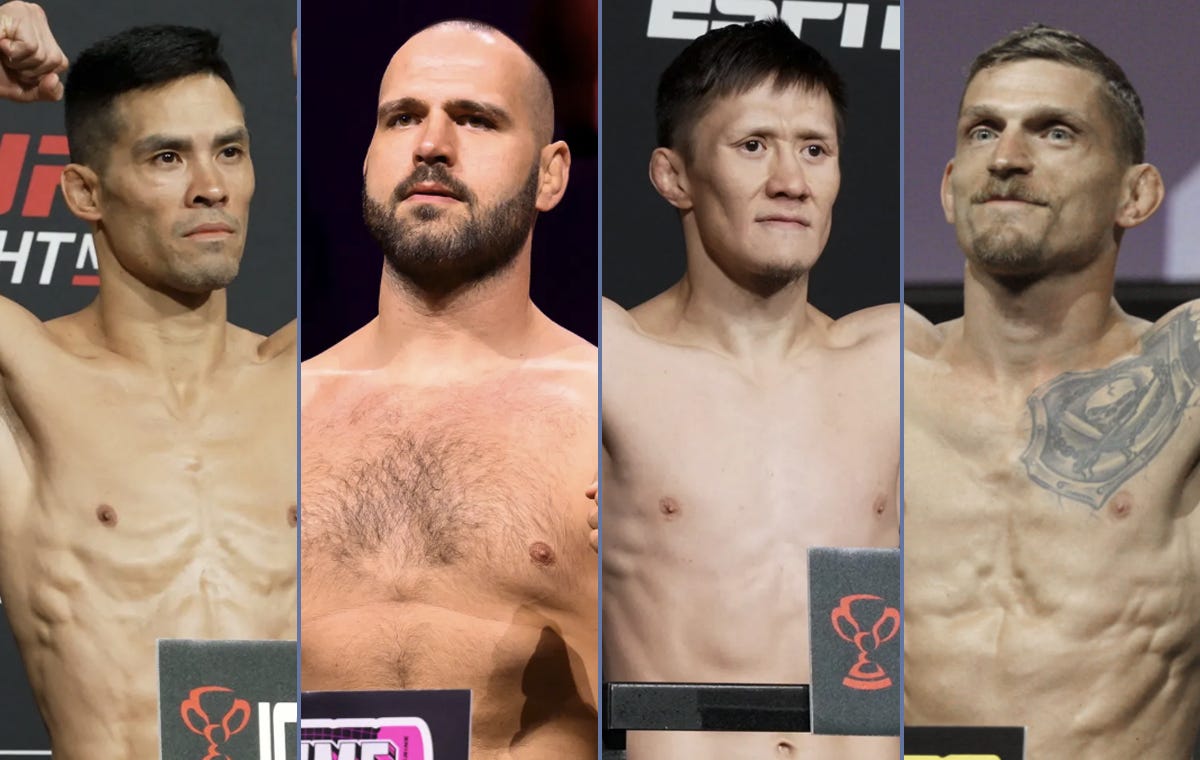 UFC veterans in MMA action Dec. 26-28