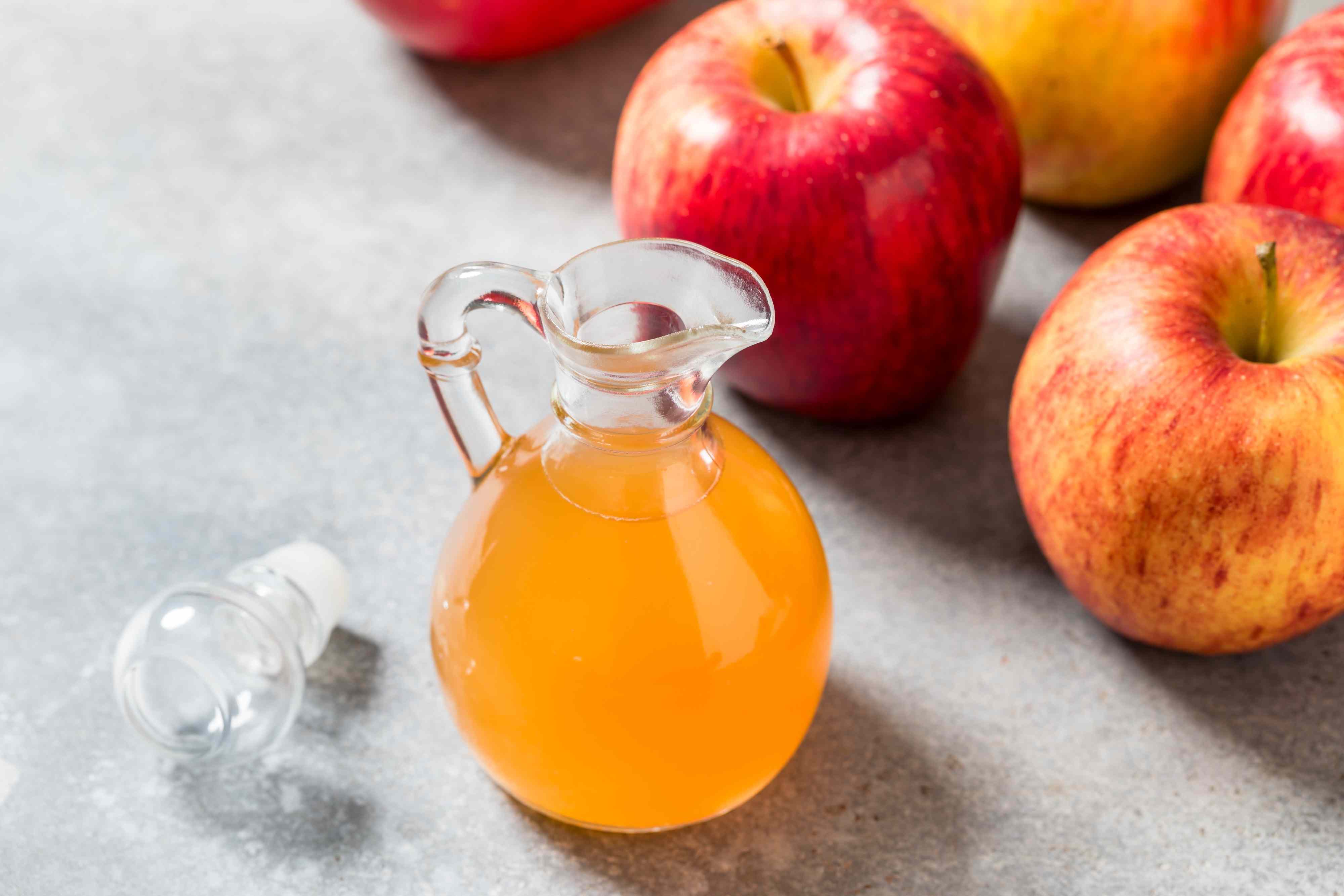 What happens to your liver when you take apple cider vinegar