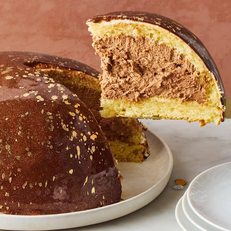 My ball drop cake will be the star of your New Year's party