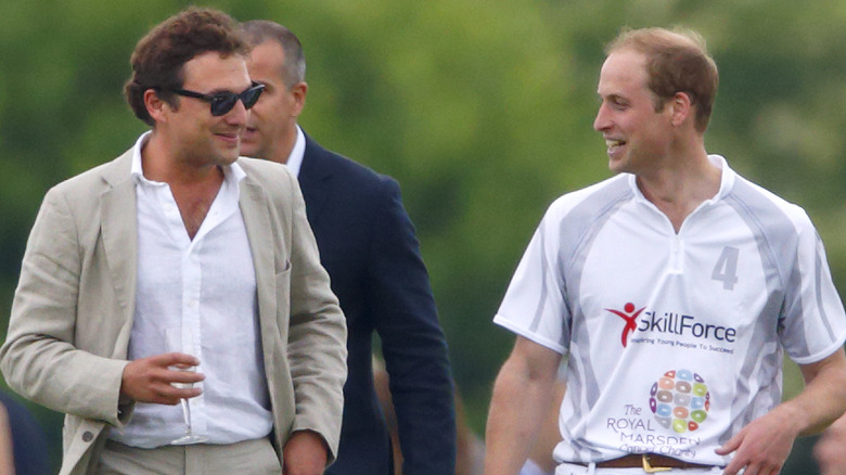 Who are Prince William's best friends?