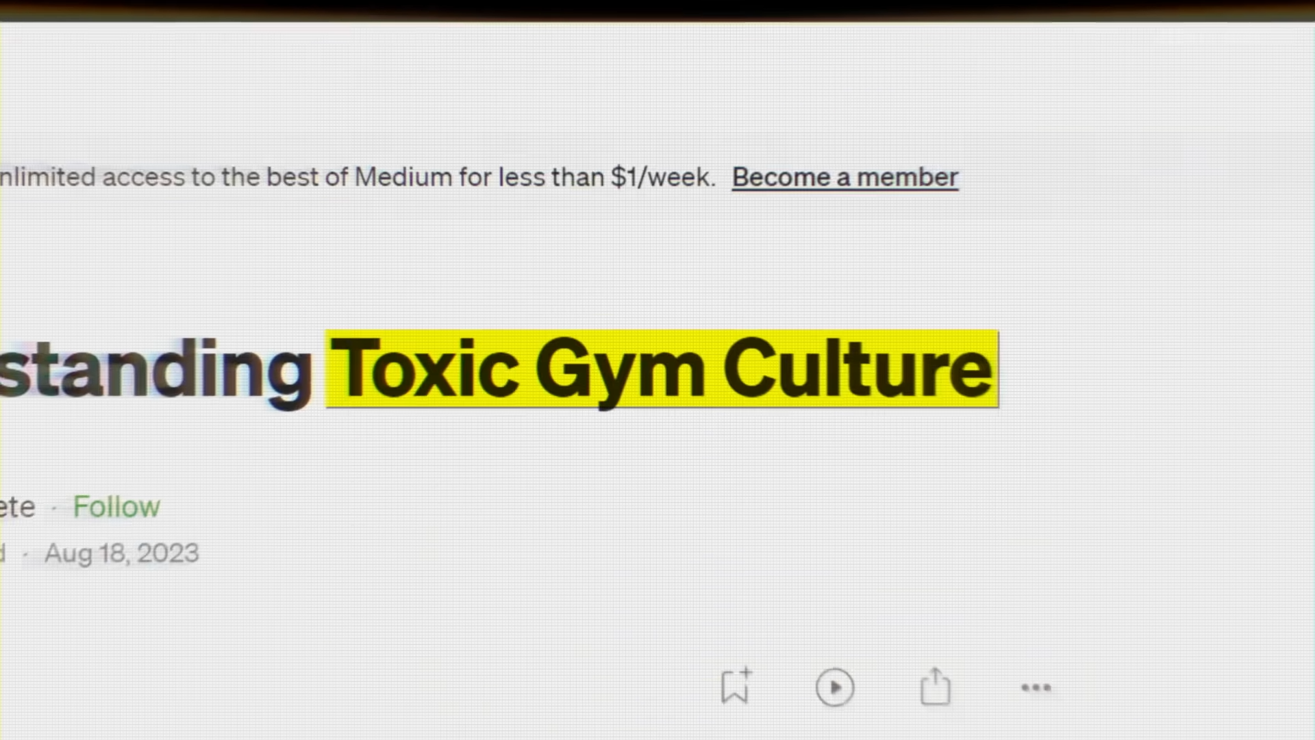 The rise of 'toxic gym culture'