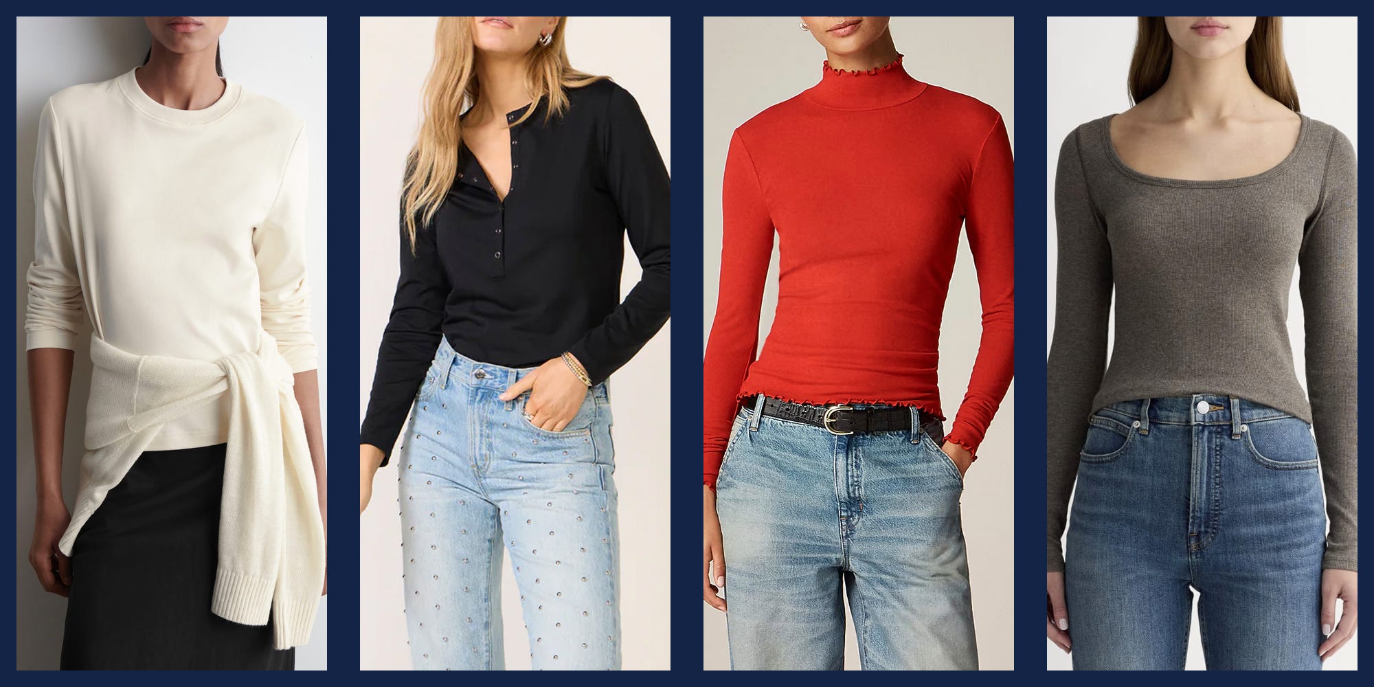 13 long-sleeved shirts that define elegance and comfort