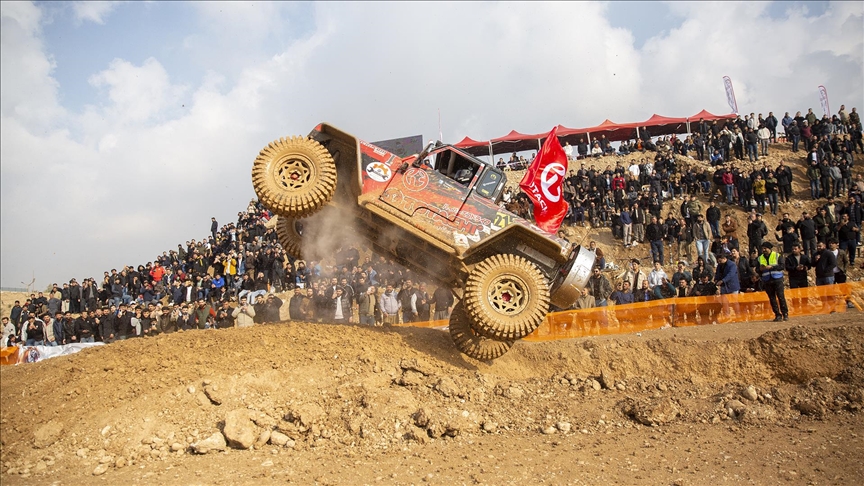 Erbil'de off-road yarışı düzenlendi