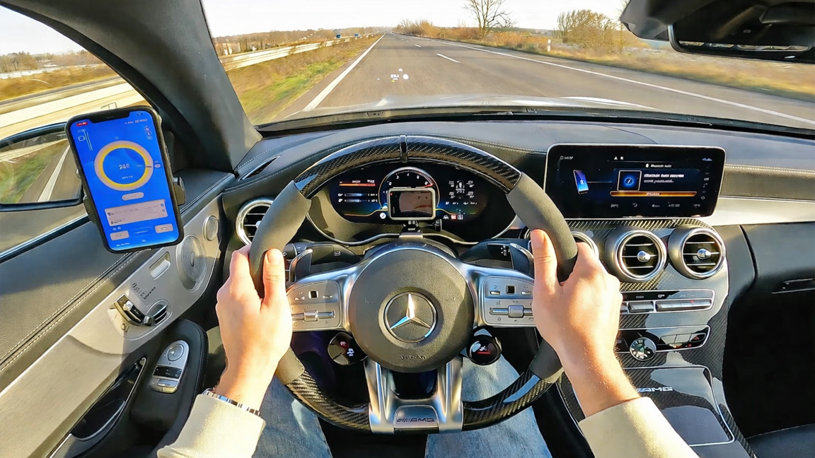 MERCEDES AMG 300KM H Autobahn Madness