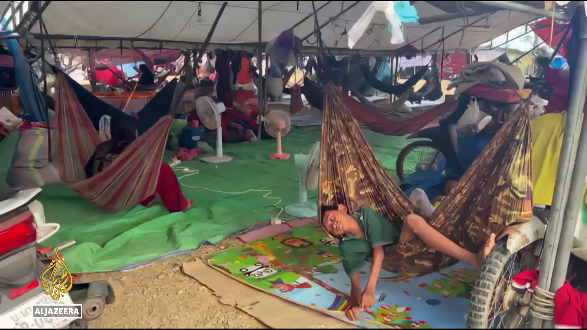 Thailand-Cambodia border dispute: Fighting has displaced around one ...