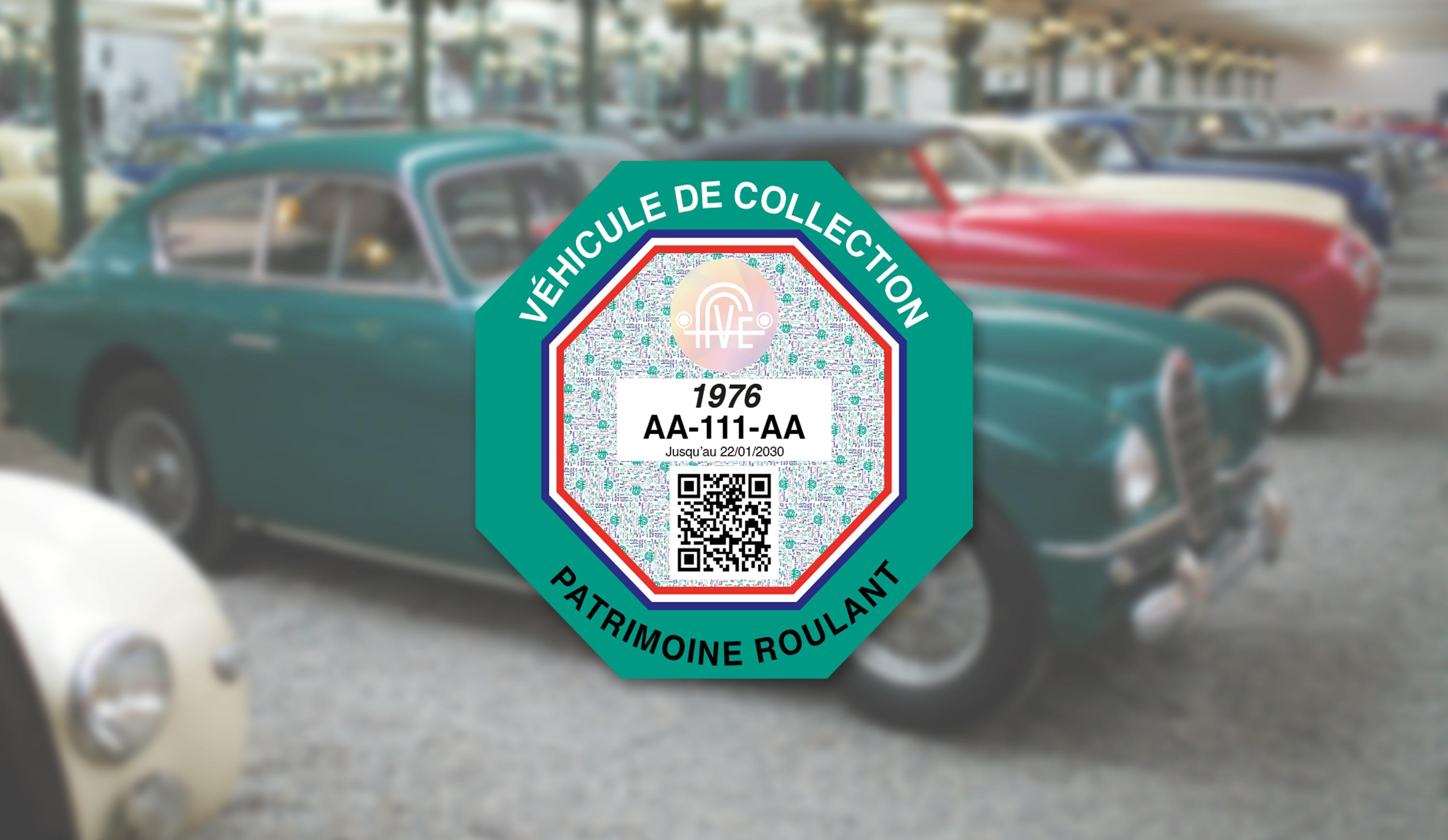 Une vignette pour les voitures anciennes de plus de 30 ans