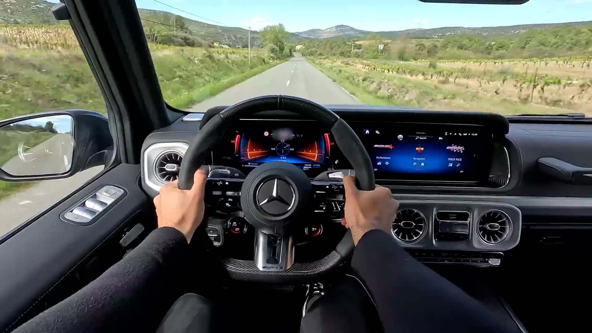 Mercedes G63 facelift POV drive experience