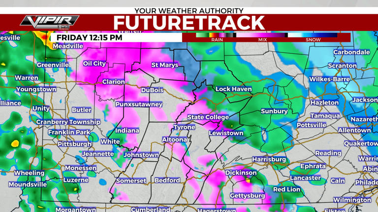 Freezing rain is the worst, we are tracking that and other precip types ...