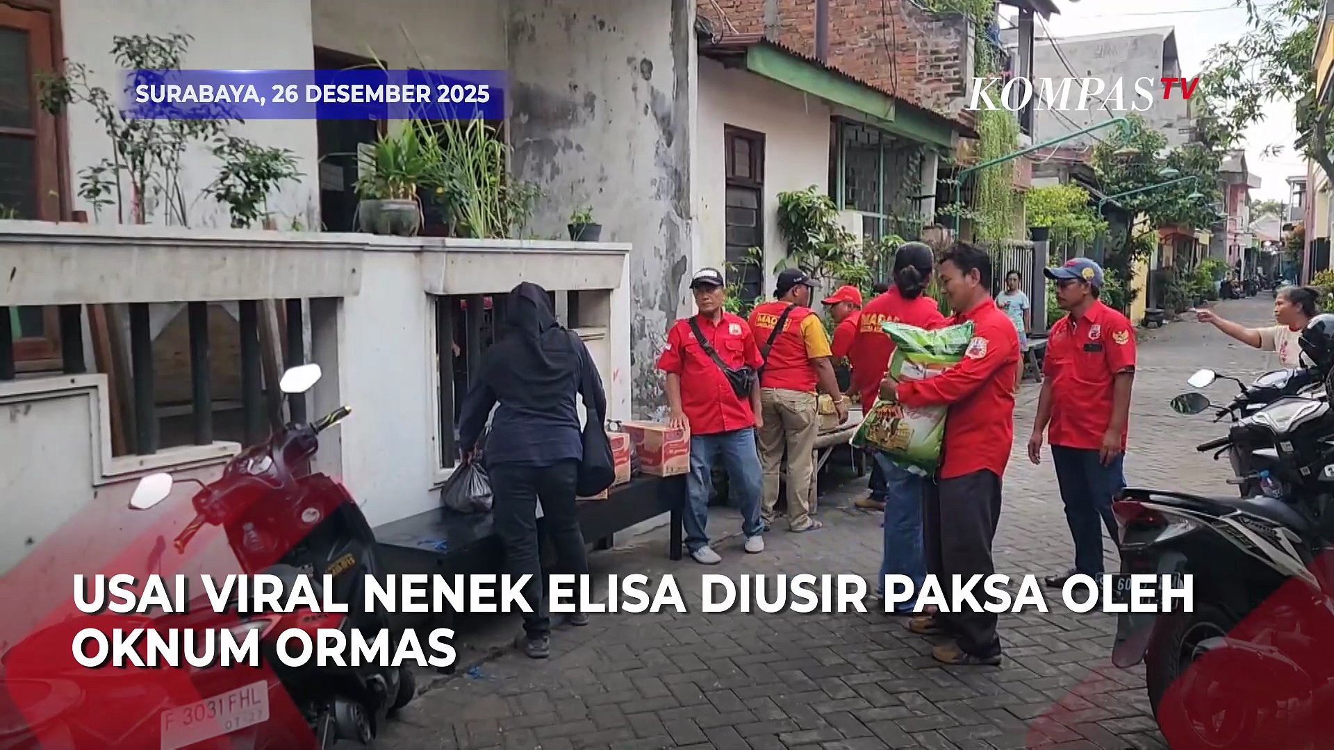 Ormas Madas temui nenek Elisa usai viral diusir paksa-rumah dihancurkan ...