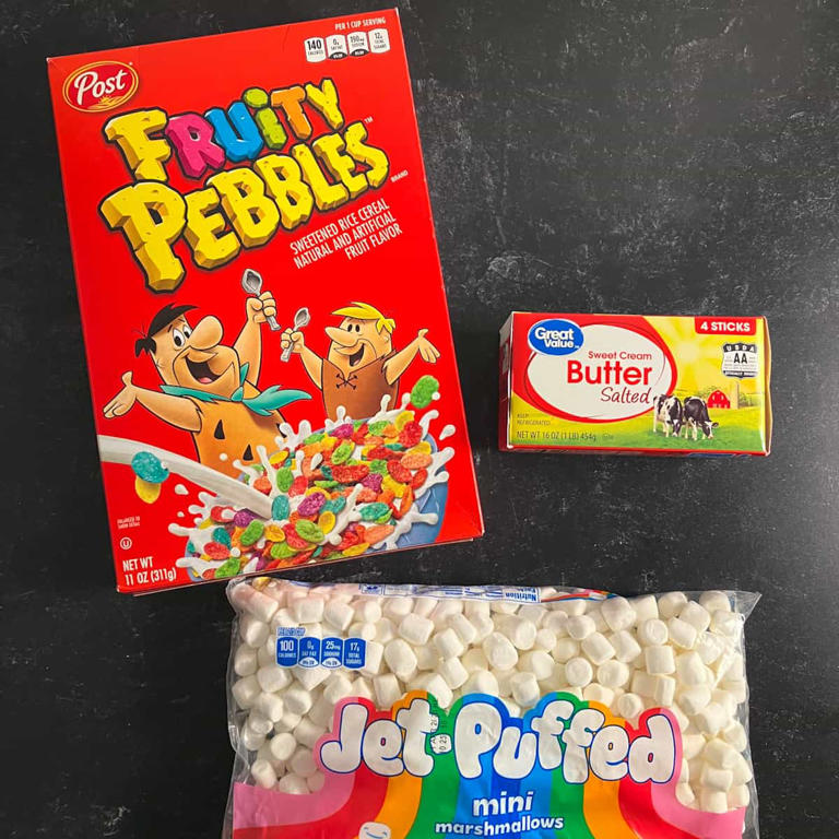 Family fun recipe: Fruity Pebbles cereal bars