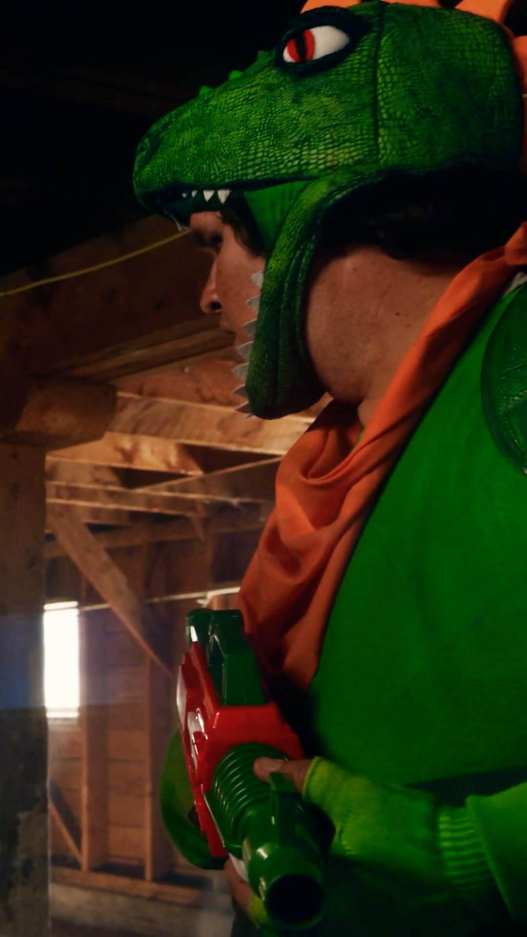 This bush wasn’t the best hiding spot