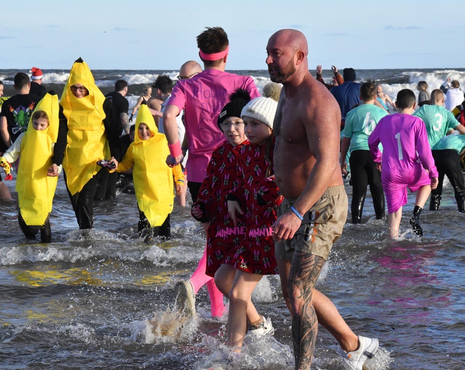 In pictures: Thousands turn out for Hartlepool Round Table Boxing Day Dip