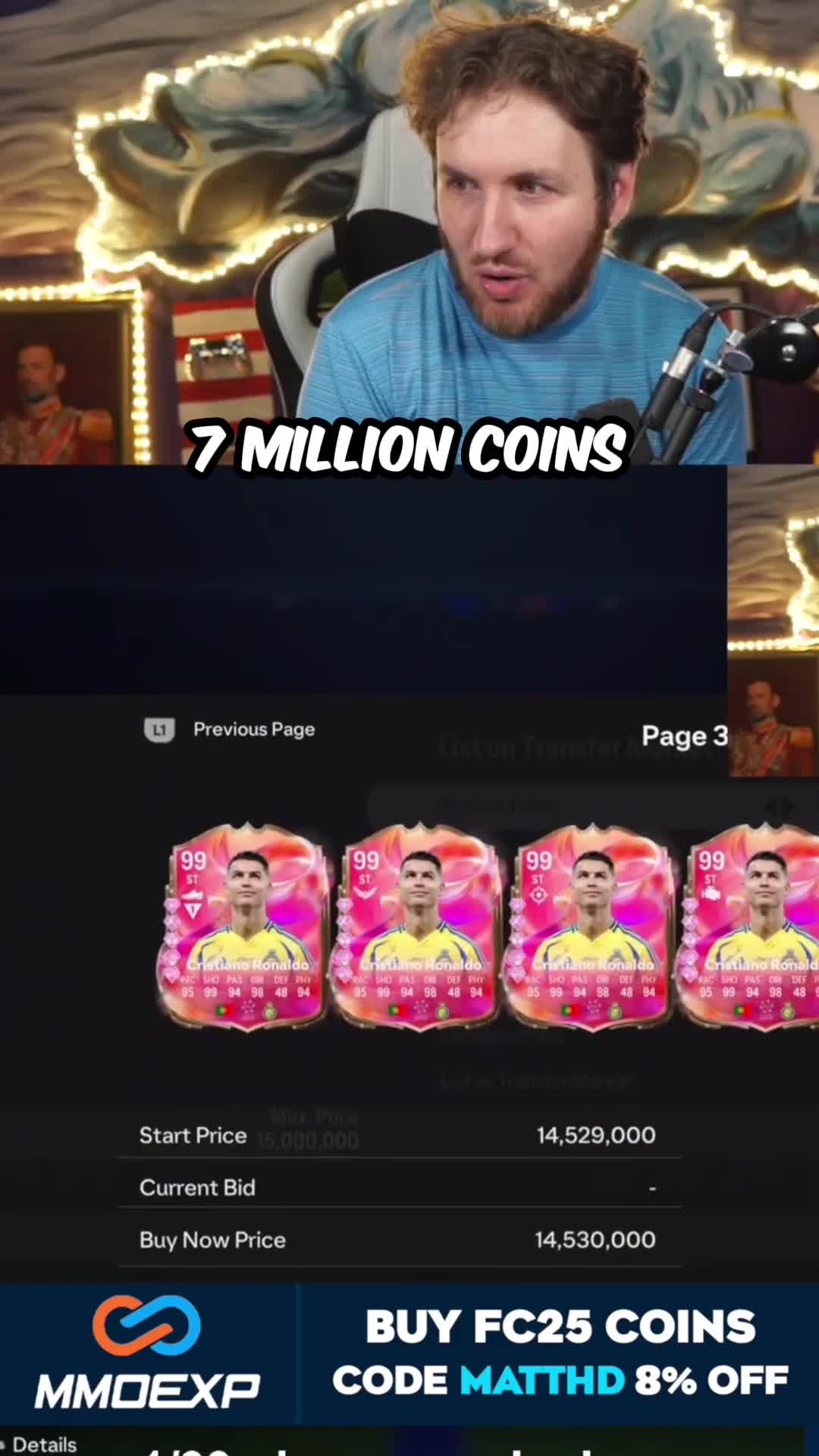 OMG! I packed x 99 FUTTIES back to back!