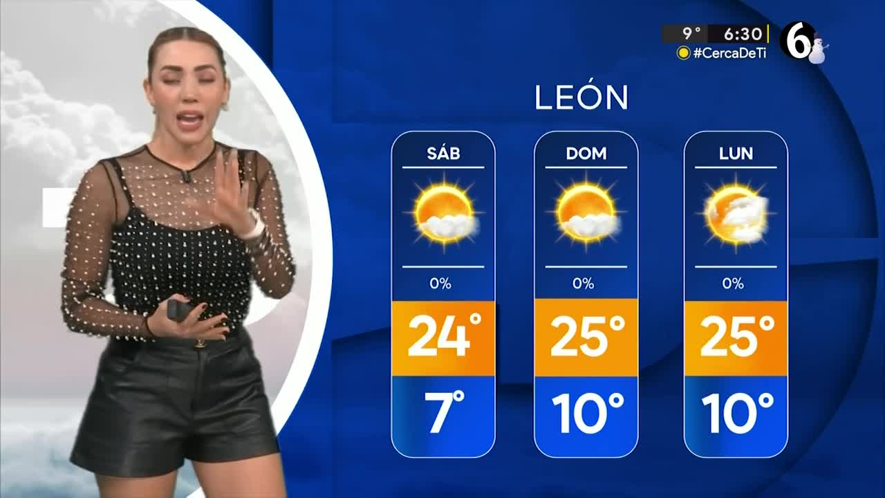 Pronóstico del tiempo para Bajío, con Jessica de Luna - 26 de diciembre ...