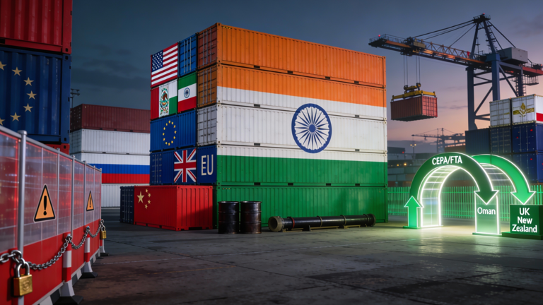 Weathering the storm: From 50% Trump tariffs to new FTAs - how India ...