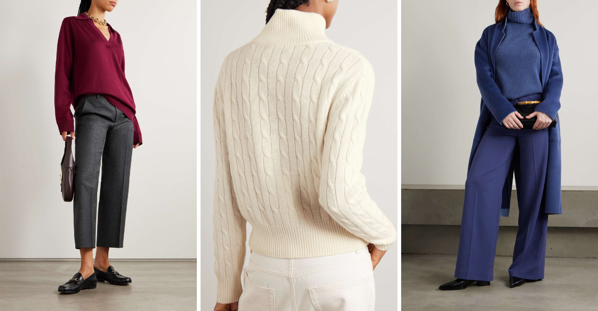 From thousands of high-end sweaters, these 12 look the most luxurious