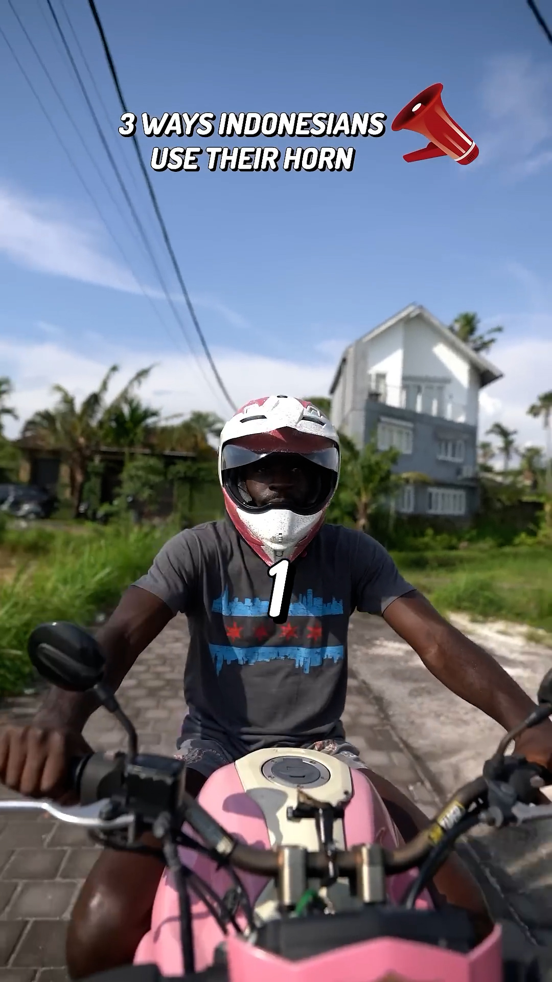 Horns in Indonesia aren’t used for anger