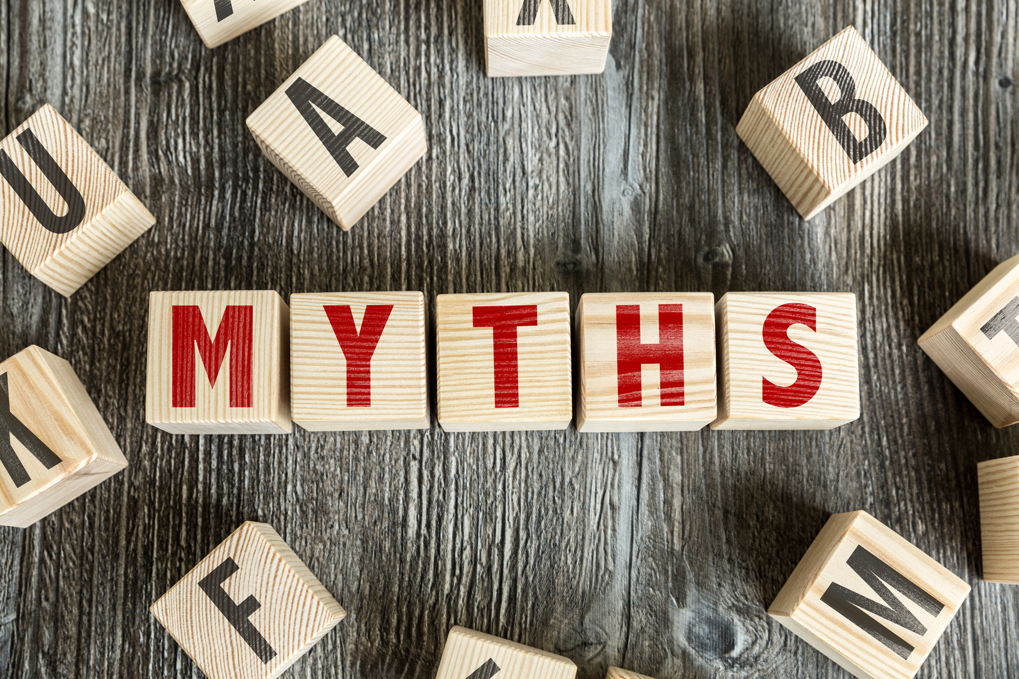Mistakes people make because of myths
