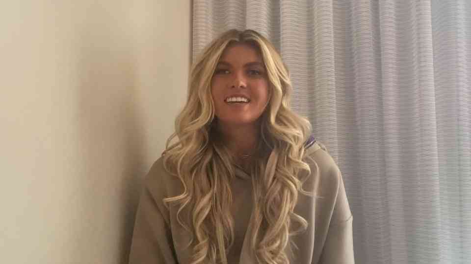 Eric Sim and Paige Halstead crash baseball practice