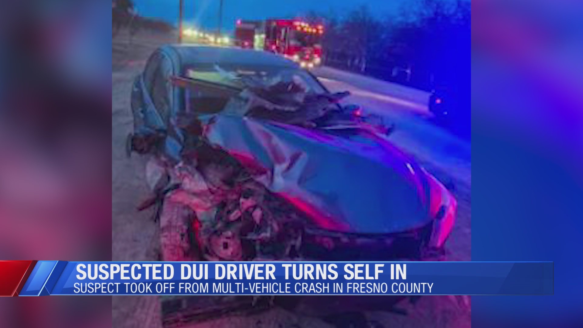 Hit-and-run driver turns himself in after suspected DUI crash near Laton