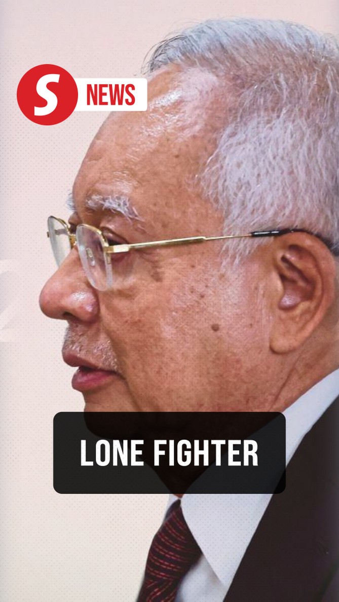 1MDB verdict: Najib admits to feeling 'alone' in struggle for freedom