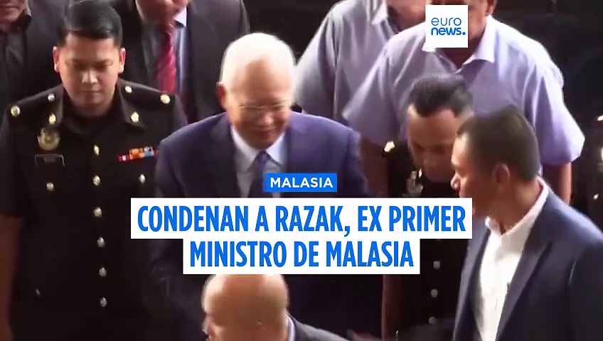 El ex primer ministro malasio Najib Razak, condenado a 15 años de ...