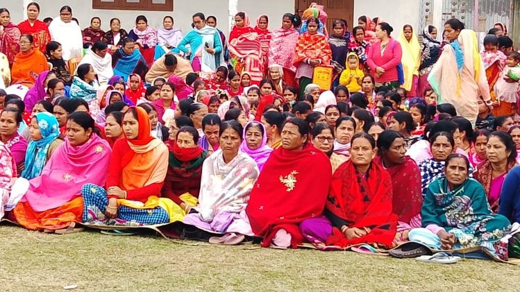 Over 500 women protest in Assam’s Boko after being excluded from ...