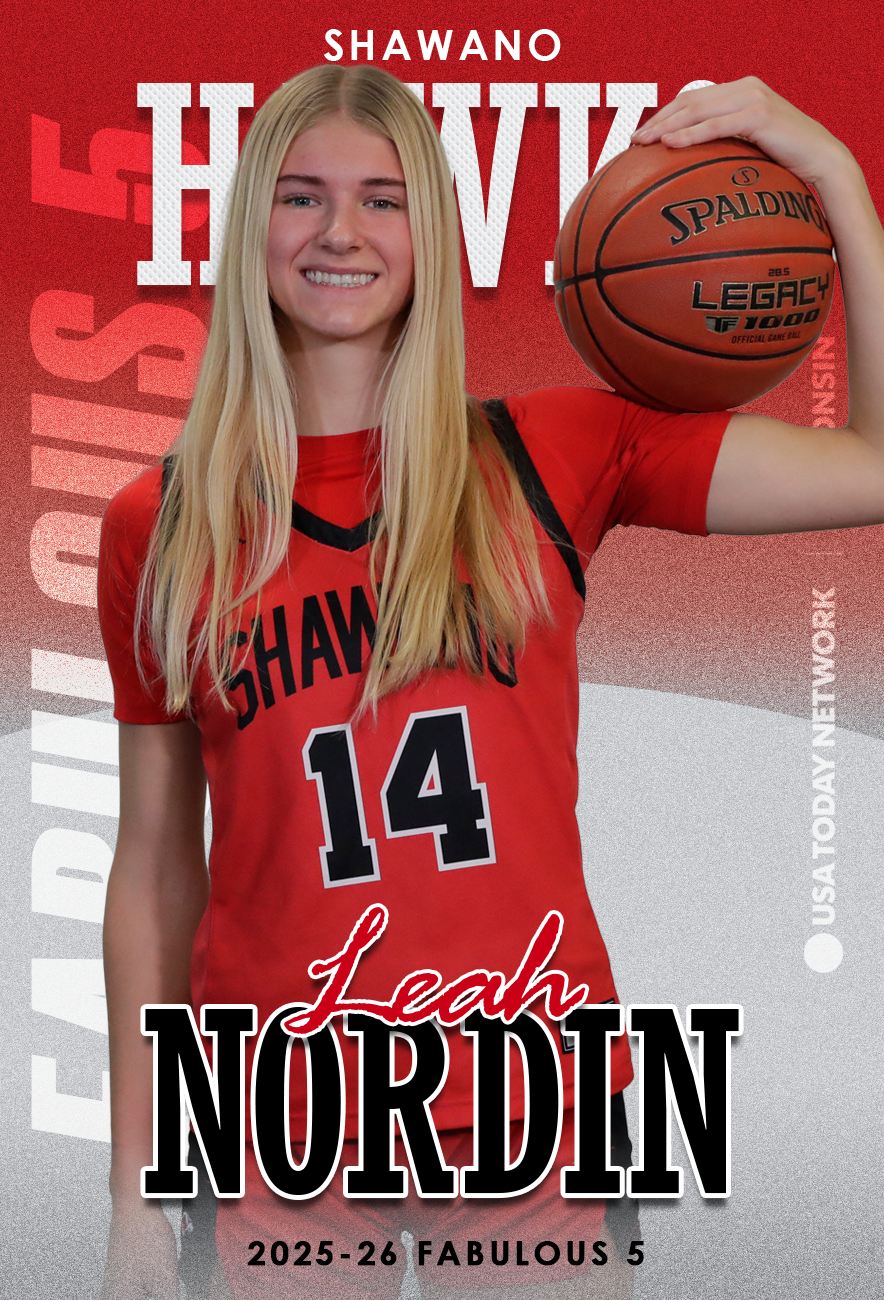 Wisconsin recruit Leah Nordin leads Fab 5 girls basketball team