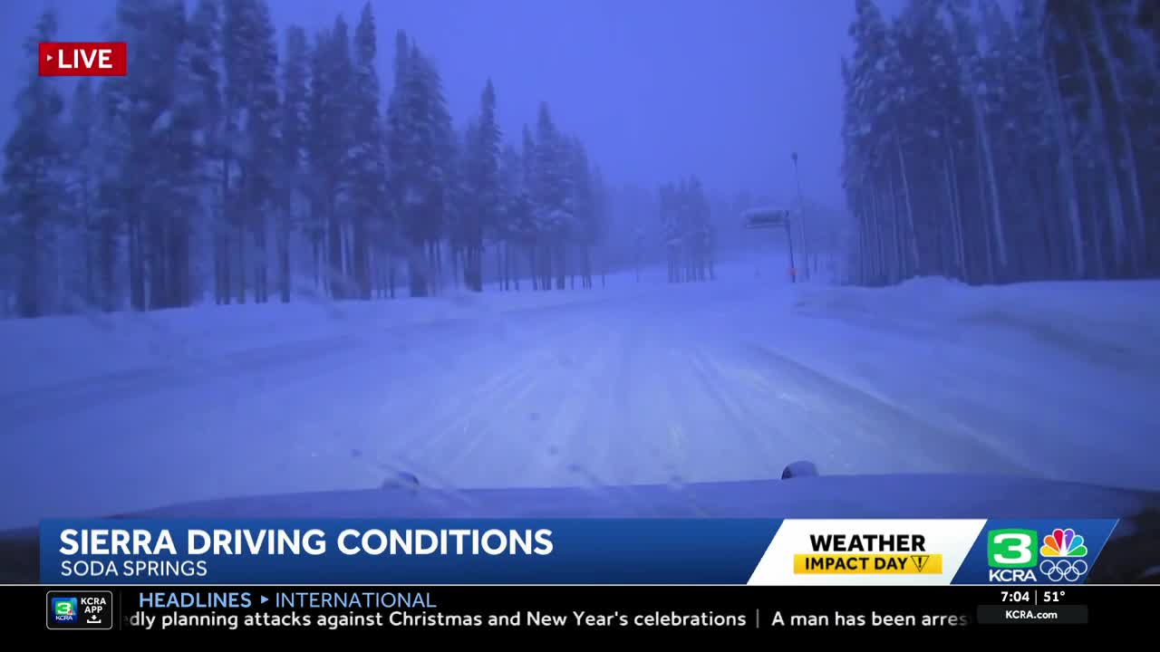 Northern California storm coverage | Piles of snow in the Sierra at 7 a ...