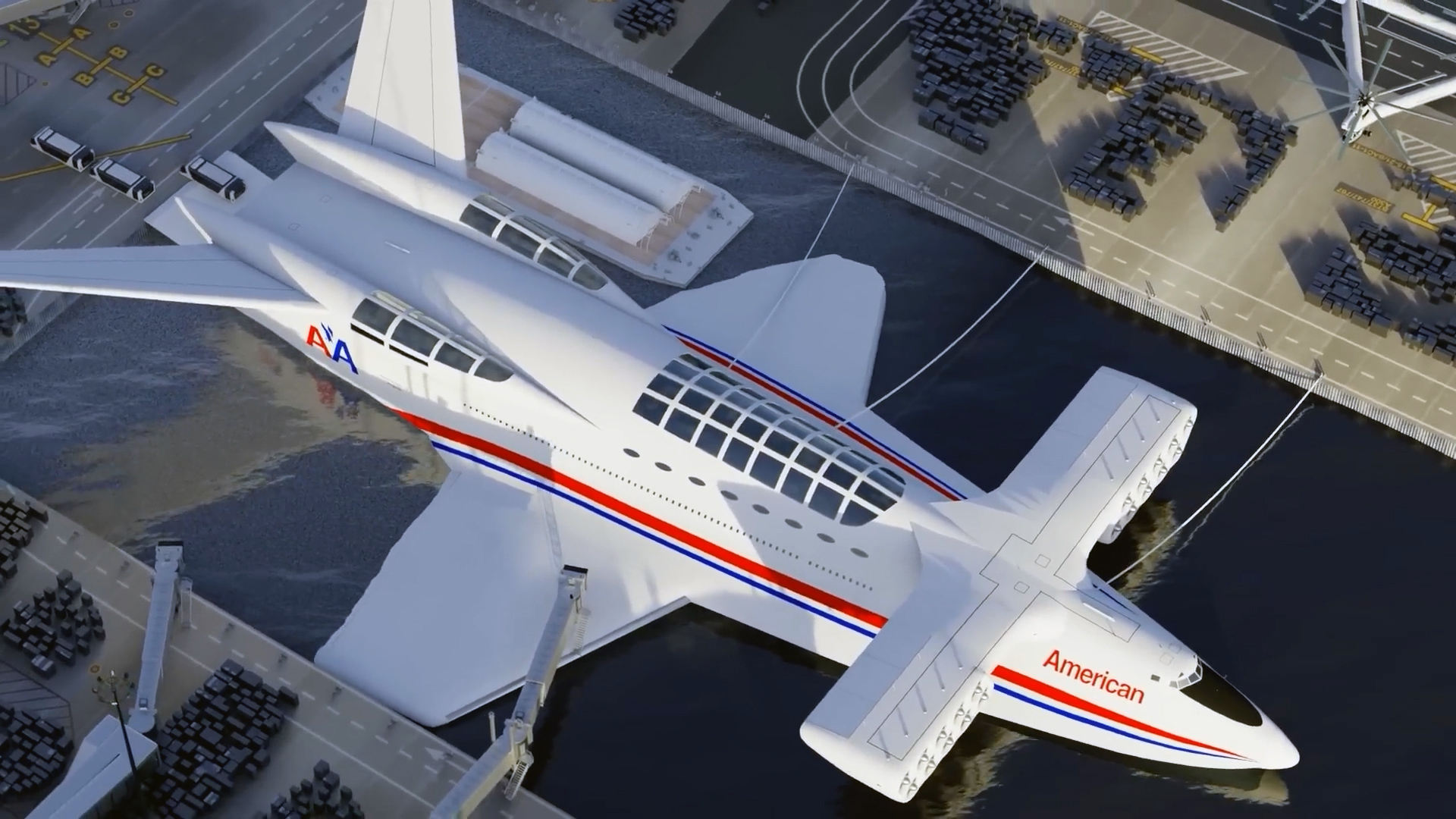America’s unbuilt super ekranoplan