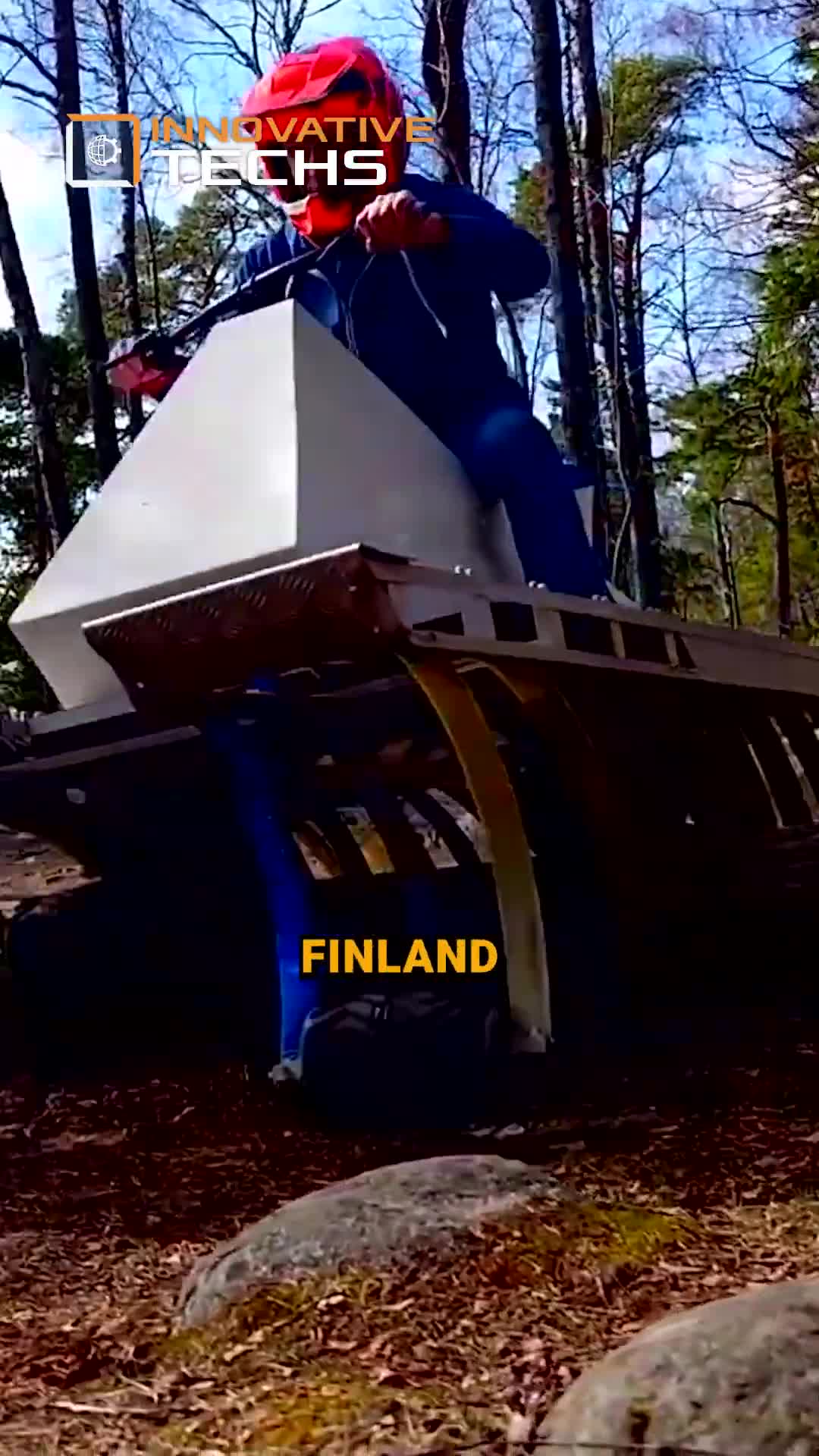 Meet the centipede: Futuristic 18-wheel electric ATV conquers any terrain!