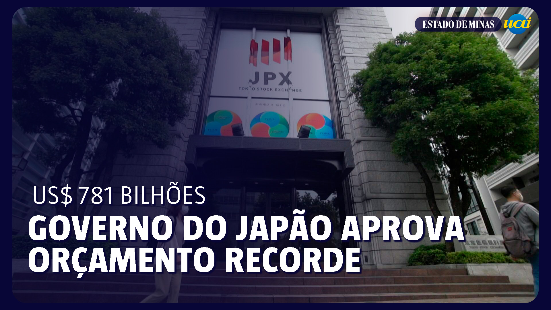 Governo do Japão aprova orçamento recorde de US$ 781 bilhões