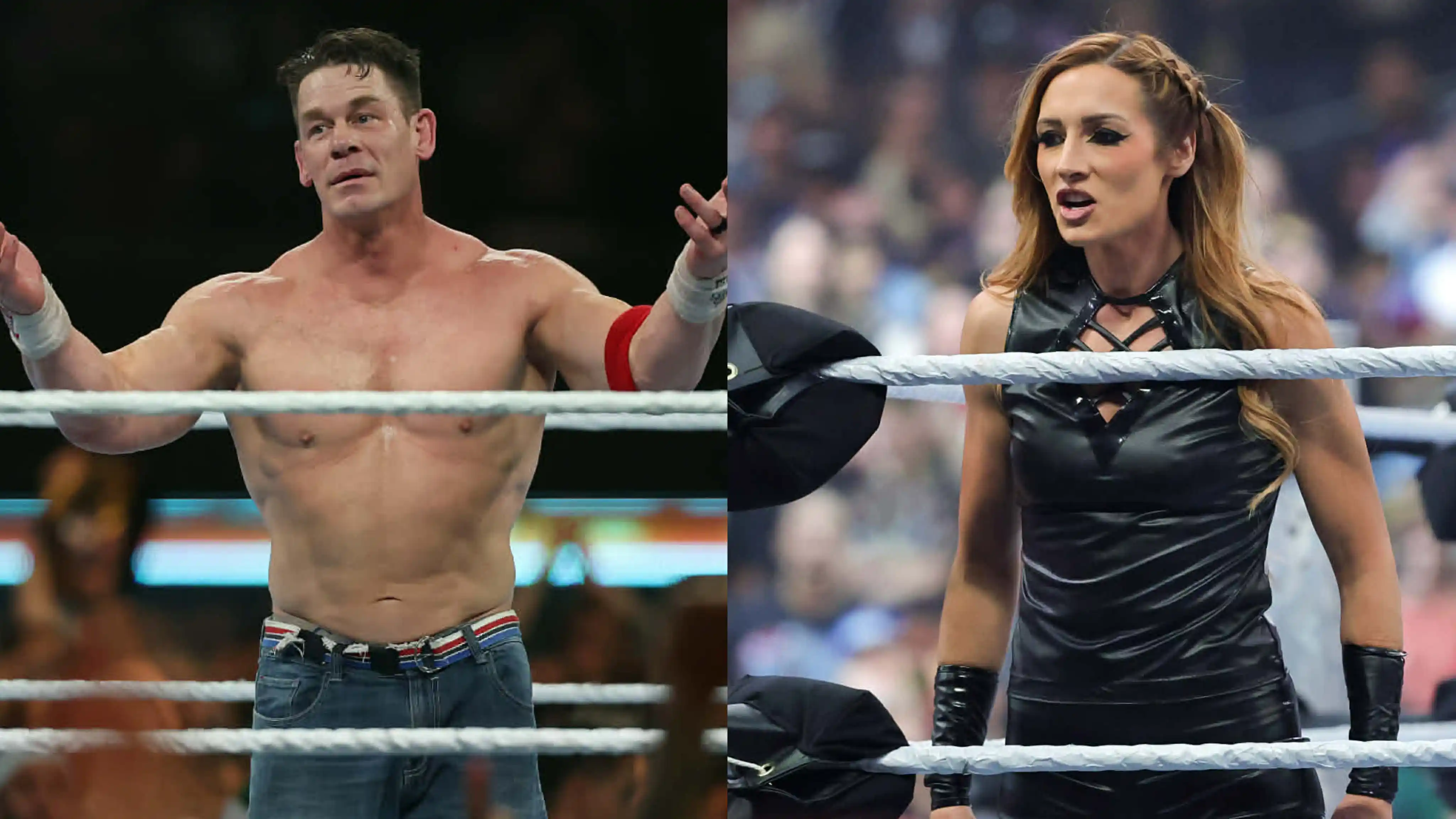 Becky Lynch takes a harsh shot at John Cena following his retirement ...