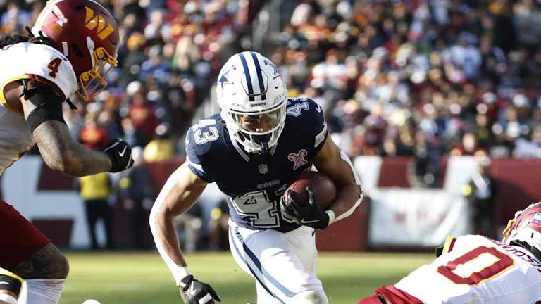 Cowboys RB Malik Davis' career day came despite gnarly eye injury