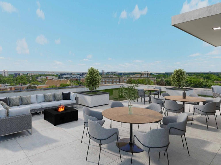 Modern living: New luxury rental building has its privileges